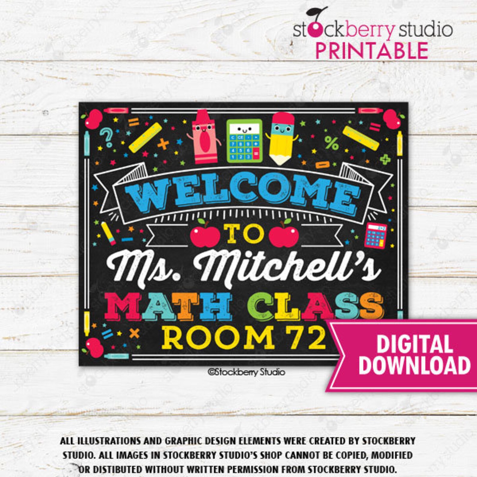 Kindergarten Teacher Door Sign Classroom Welcome Sign | Etsy