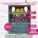 Trunk or Treat Flyer Invite Halloween Party Invitation Kids - Etsy
