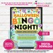 Halloween Bingo Night Flyer Fundraiser Community Event Invitation ...
