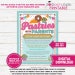 Pastries With Parents Invitation PTA Breakfast School Fundraiser Flyer ...