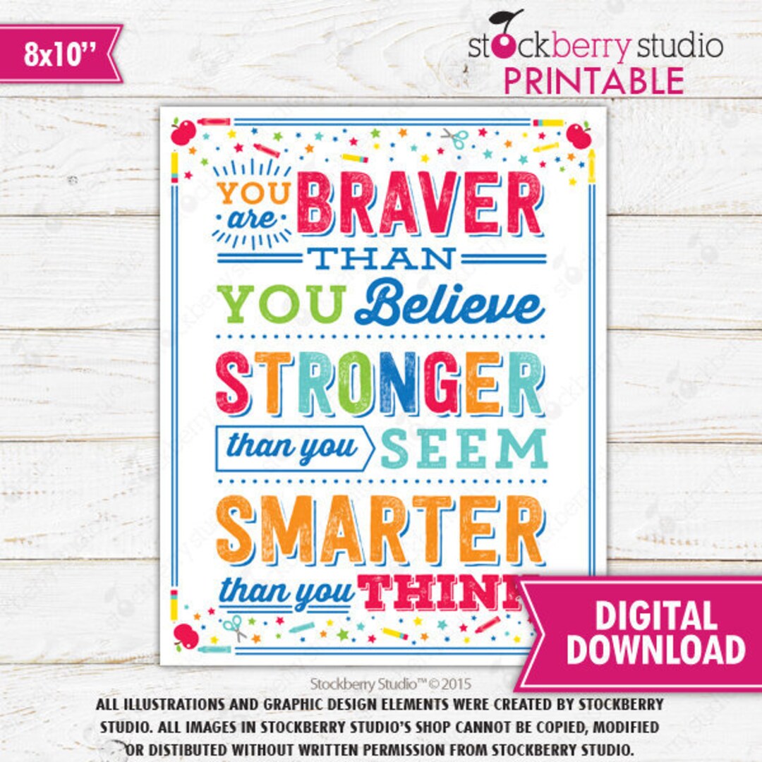 Motivational Classroom Sign Teacher Classroom Wall Decor Classroom ...