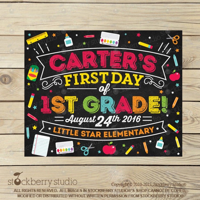 First Day Of Preschool Sign Printable 1st Day Of Preschool Etsy First Day Of Preschool Sign Printable 1st Day Of Preschool Etsy