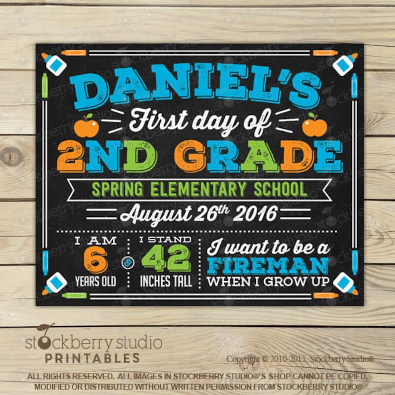 Last Day of School Sign Last Day of School Chalkboard Sign - Etsy