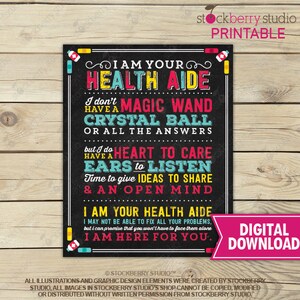 School Counselor Office Decor I Am Your School Counselor Sign Printable ...