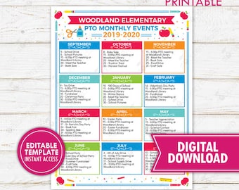 EDITABLE Touch a Truck Fundraiser Flyer Printable Handout - Etsy