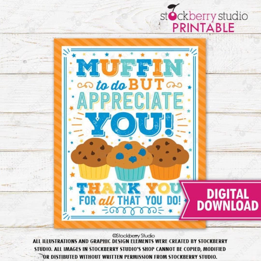 Bursting With Appreciation Sign Star Gift Candy Thank You Employee ...