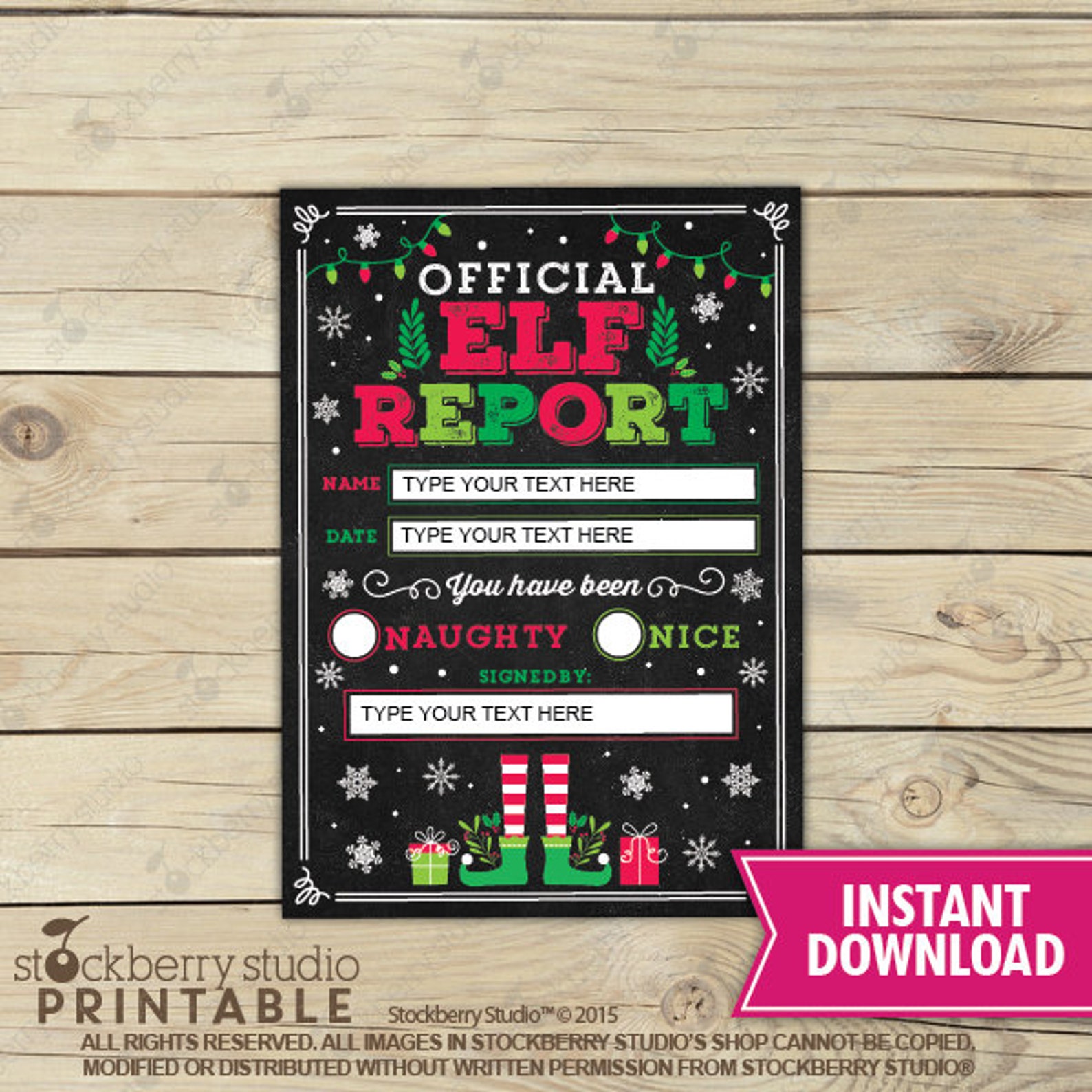 Elf Activity Kit Elf Adoption Certificate Elf Kit Elf Letter Elf ...