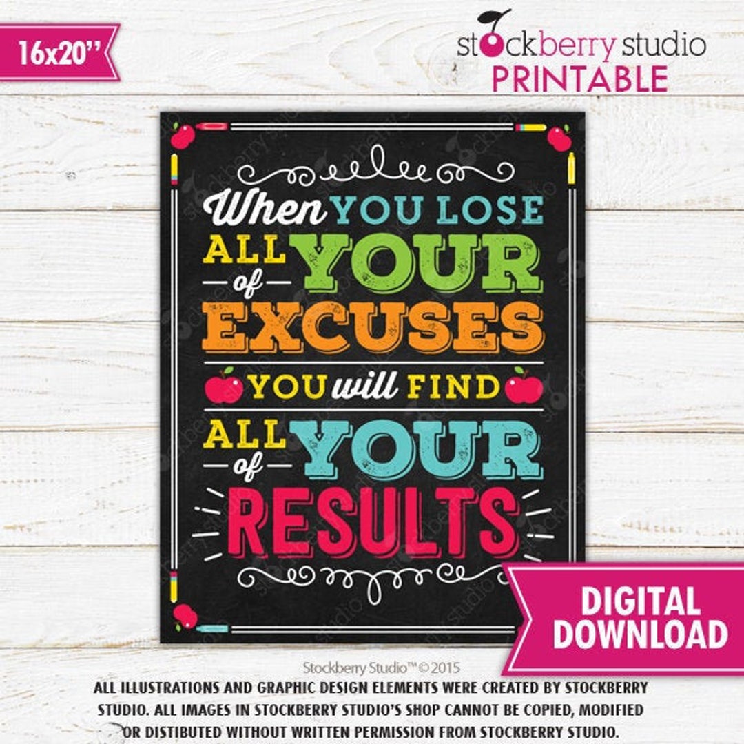 Kids Motivational Poster Growth Mindset Print Teacher - Etsy