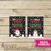 Christmas Soap Tags Printable Holiday Soap Labels Christmas Teacher ...