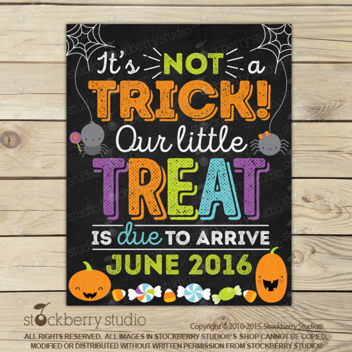 Halloween Pregnancy Announcement Sign Printable Halloween Baby - Etsy