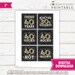 40th Birthday Candy Tags 40th Birthday Favor Tags Printable 40th ...