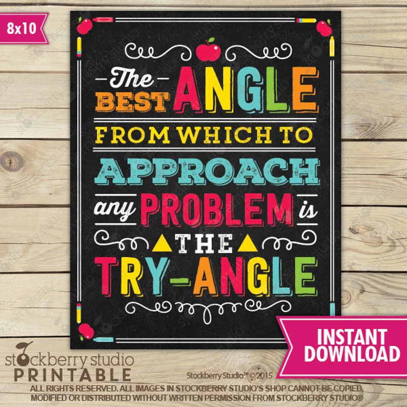 Math Teacher Classroom Poster Printable High School Classroom Rules ...