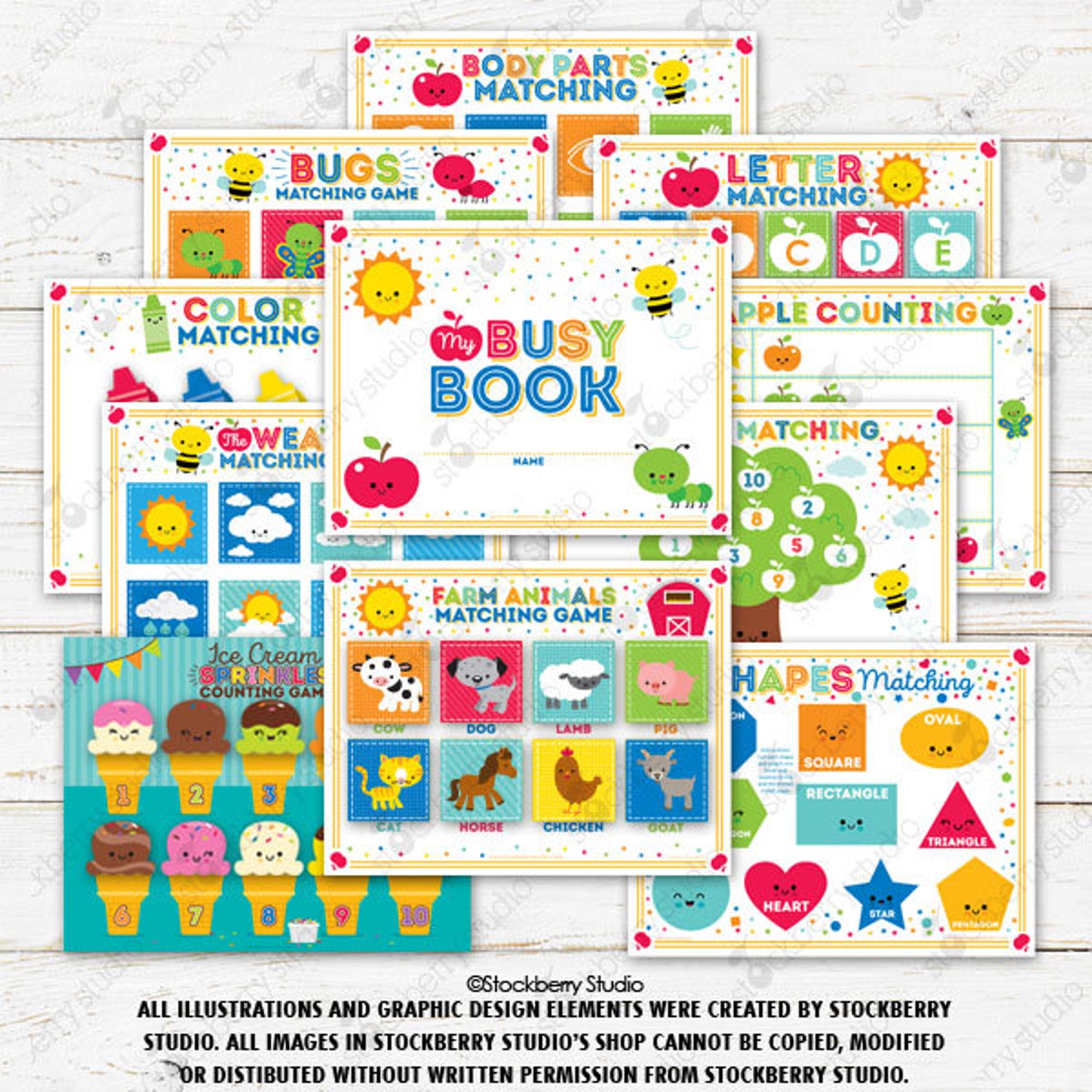 Toddler Busy Book Printable - Etsy