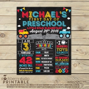 Mermaid First Day of School Sign Girl First Day of School Chalkboard ...