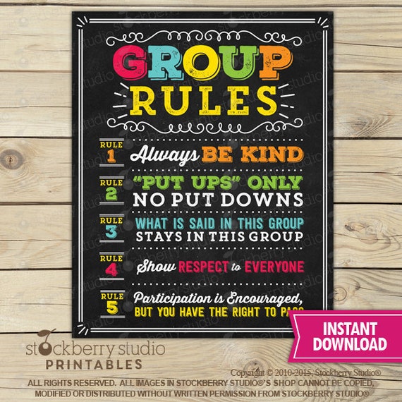 Counseling Group Norms