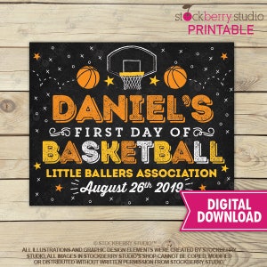 First Day of Dance Sign Printable Dance School Sign Dance Class Sign ...