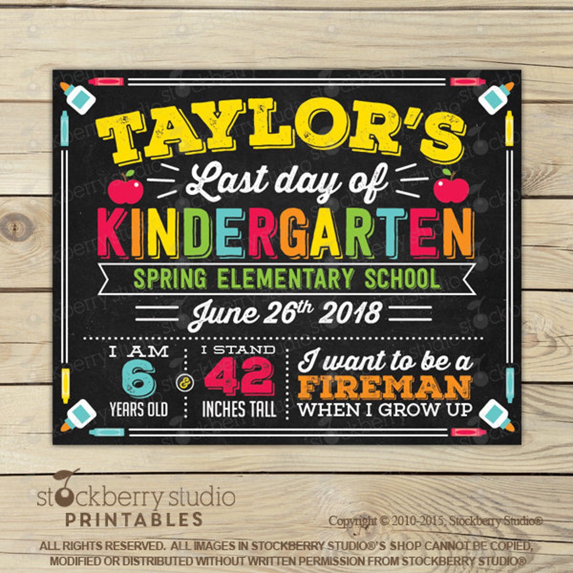 Last Day of School Sign Last Day of School Chalkboard Sign - Etsy