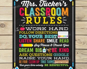 Teacher Classroom Decor Personalized Teacher Sign