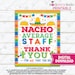 Nacho Average Staff Sign Printable Staff Fiesta Sign Fiesta Decor ...