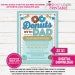 Donuts With Dad Invitation PTA School Event Flyer Father's Day PTO ...