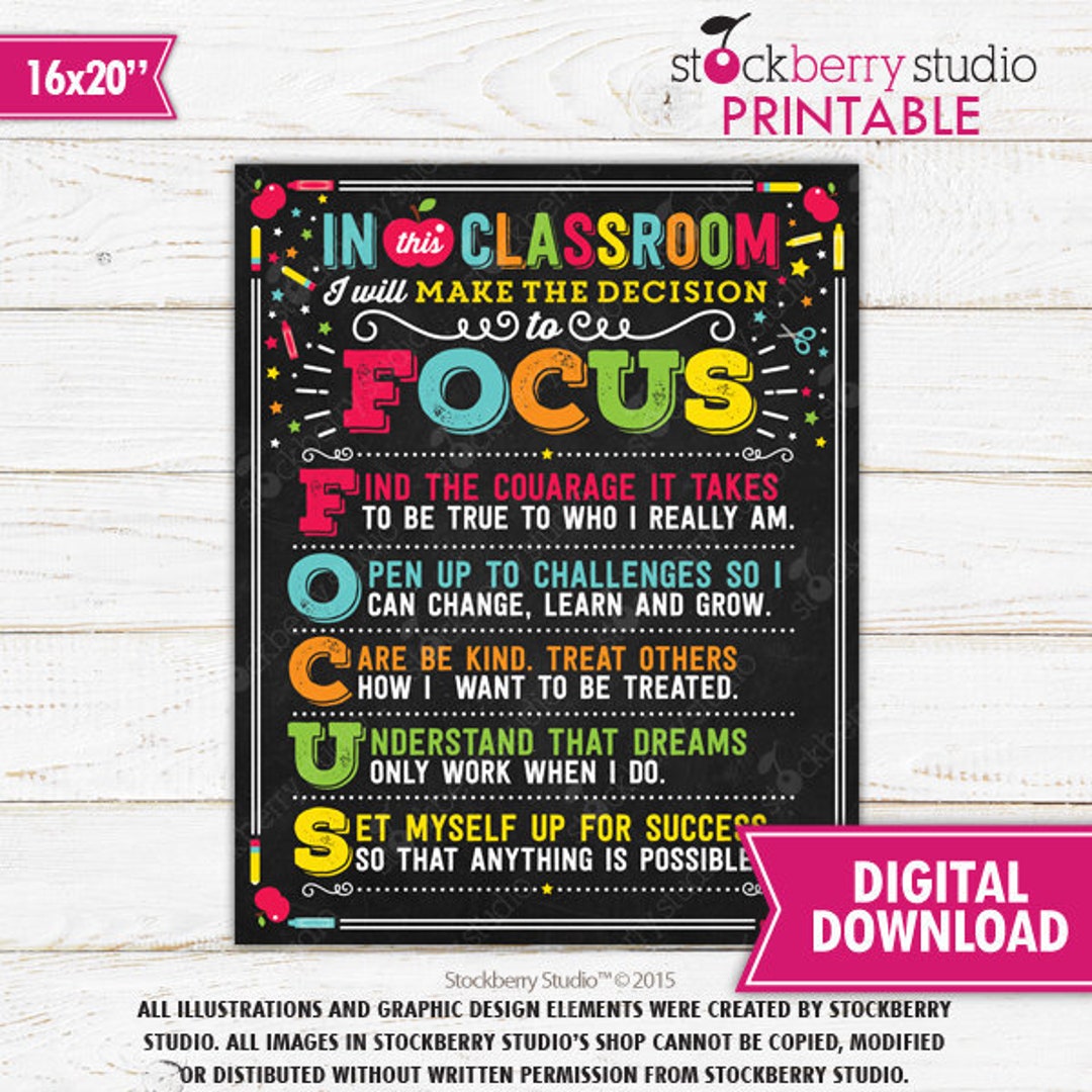 Teacher Wall Art in This Classroom Teacher Printables Classroom Poster ...