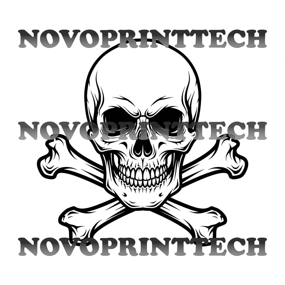 Skull and Crossbones 3 Pack SVG/DXF/PNG - Etsy