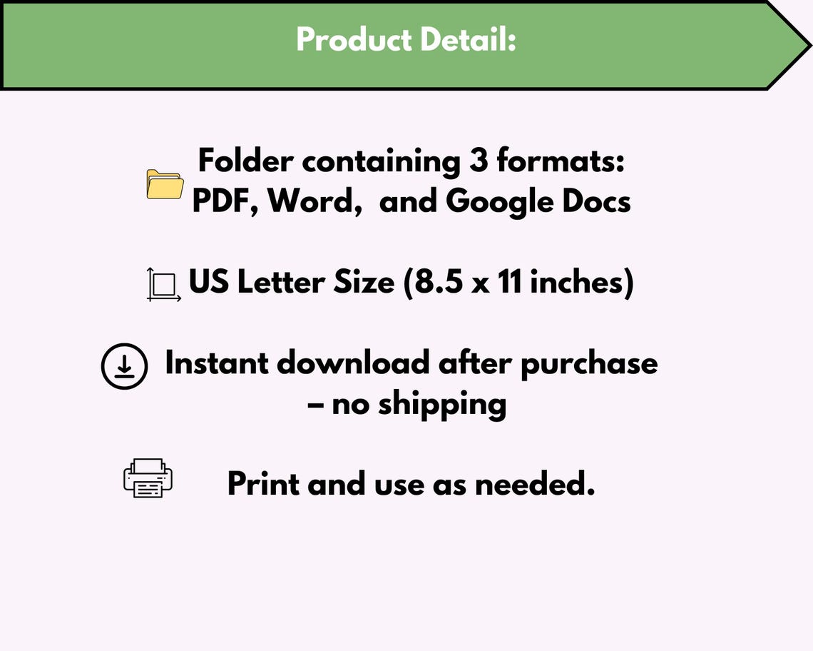Printable Tenant Maintenance Log: Property Management Form (PDF, Word ...