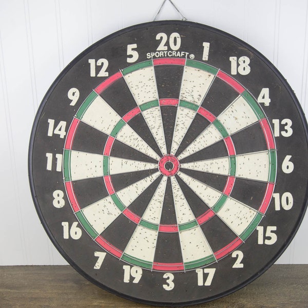 Vintage Dart Board - Etsy