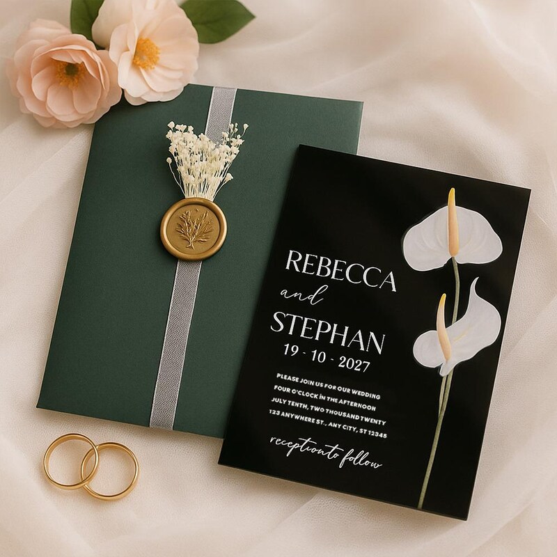Mirror Invitation - Etsy