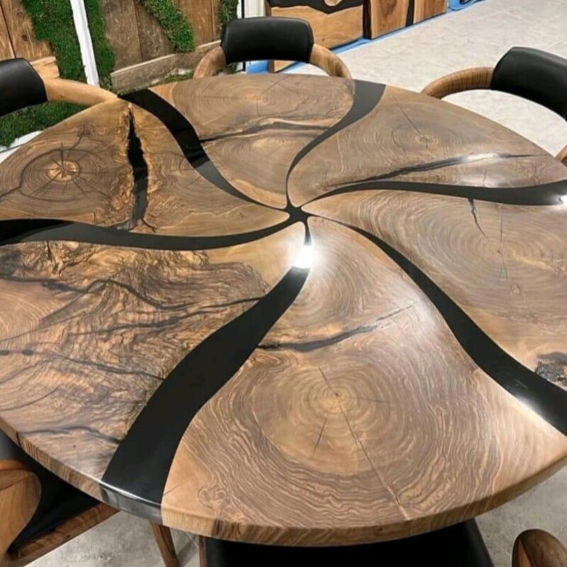 Round River Table - Etsy