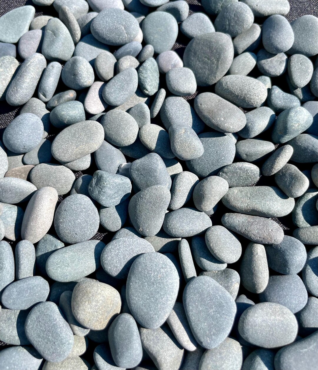 Lake Michigan Basalt Pebbles – Natural Tiny Black Stones (optional ...