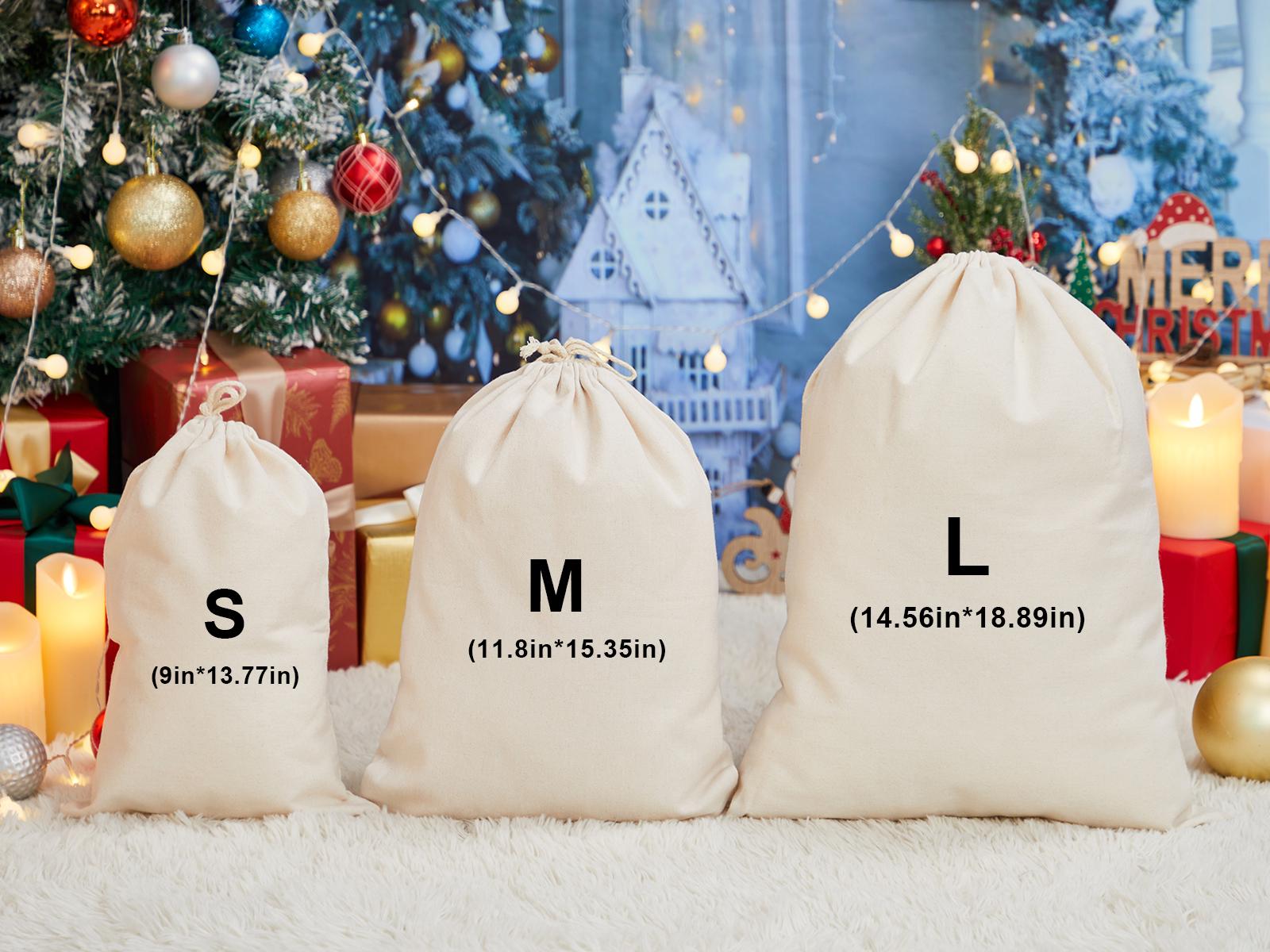 Personalized Large Santa Sack, Christmas Family Santa Bag,custom Name ...