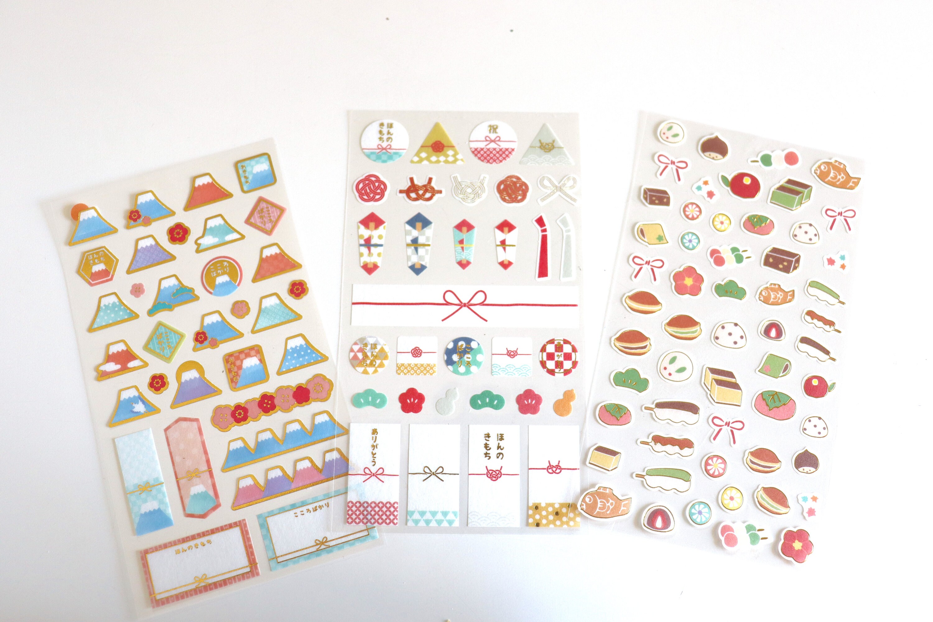 Nihon Stickers Japanese themed Stickers 1 sheet | Etsy