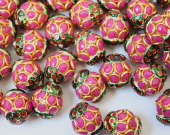 Meenakari beads wholesale store