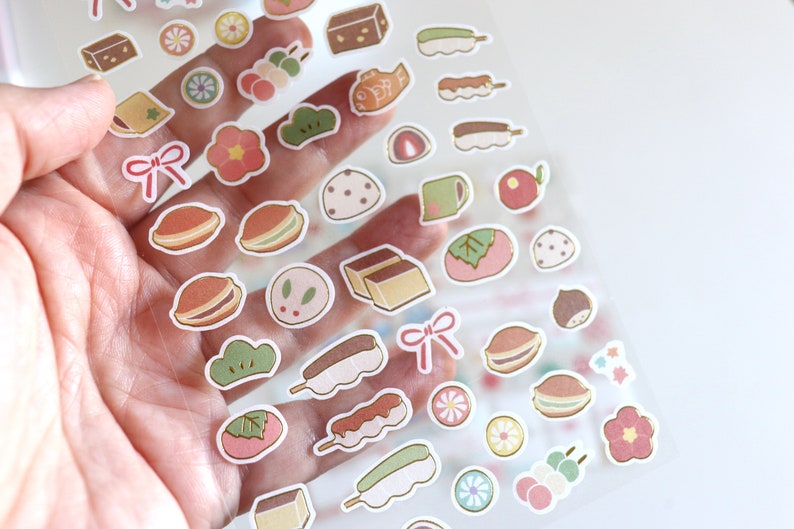 Nihon Stickers Japanese Themed Stickers 1 Sheet - Etsy