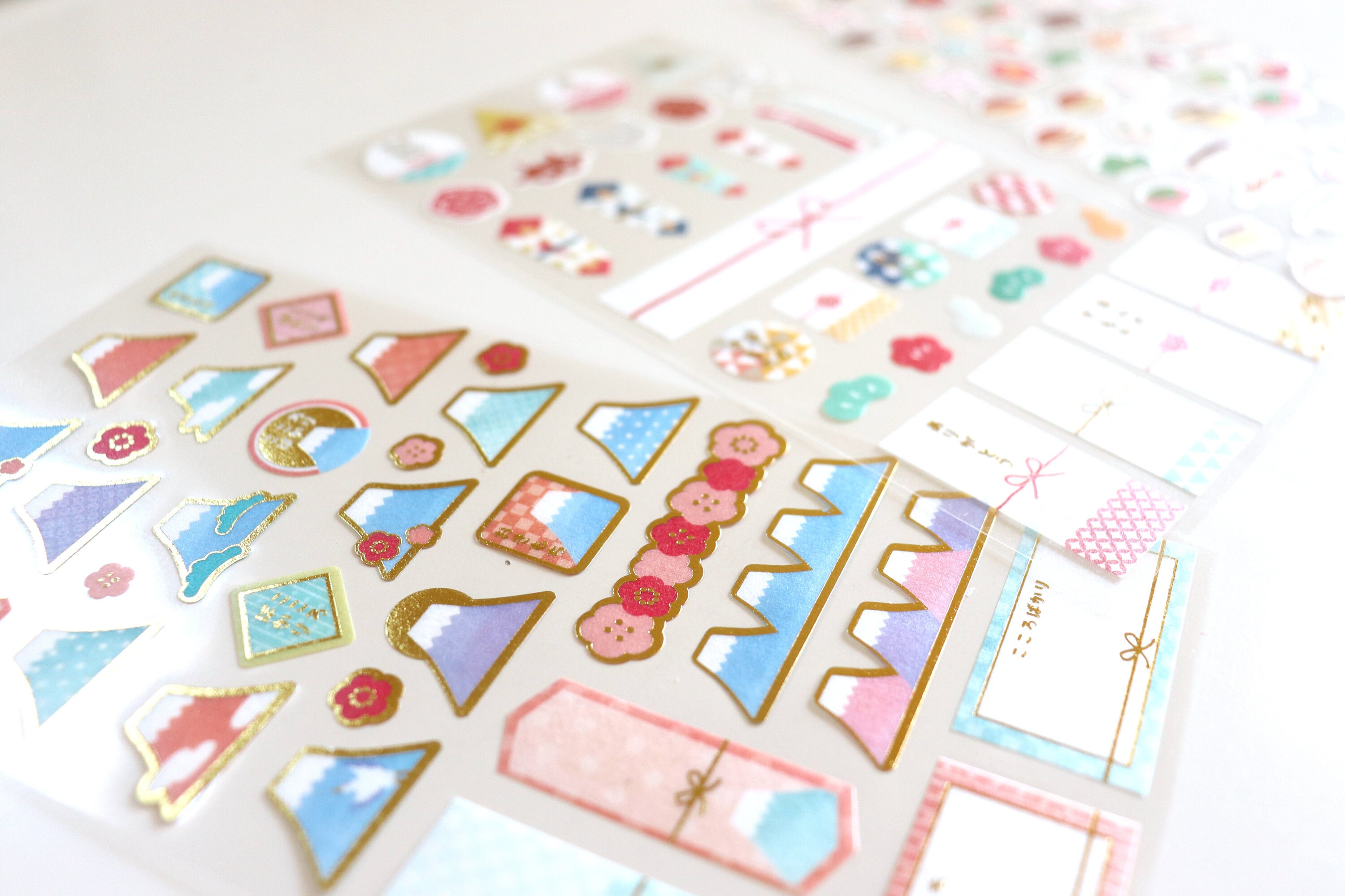 Nihon Stickers Japanese themed Stickers 1 sheet | Etsy