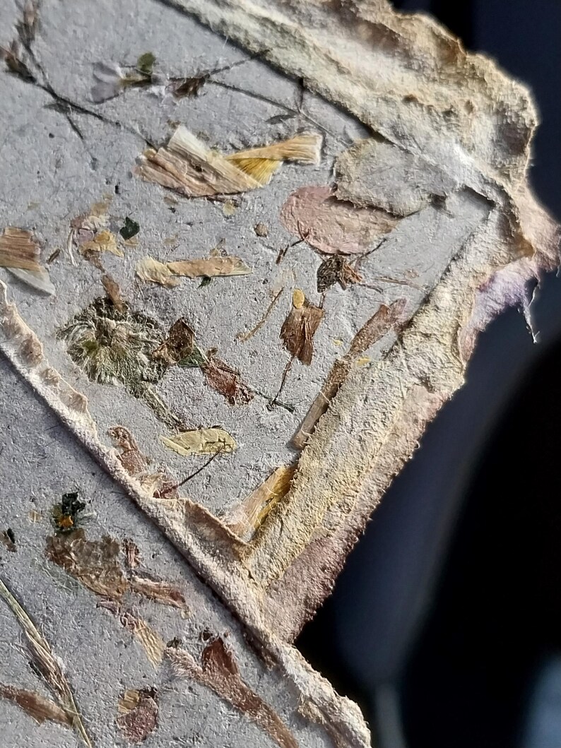 Handmade Flower Petal Paper Bundle: 4x6 Inch, Junk Journaling, 12 Pack ...