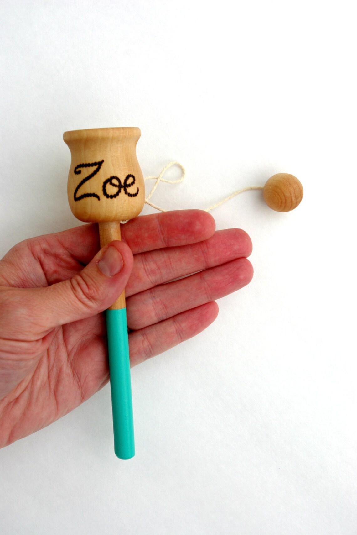Personalized Ball and Cup Toss Game Old Fashioned Wooden - Etsy