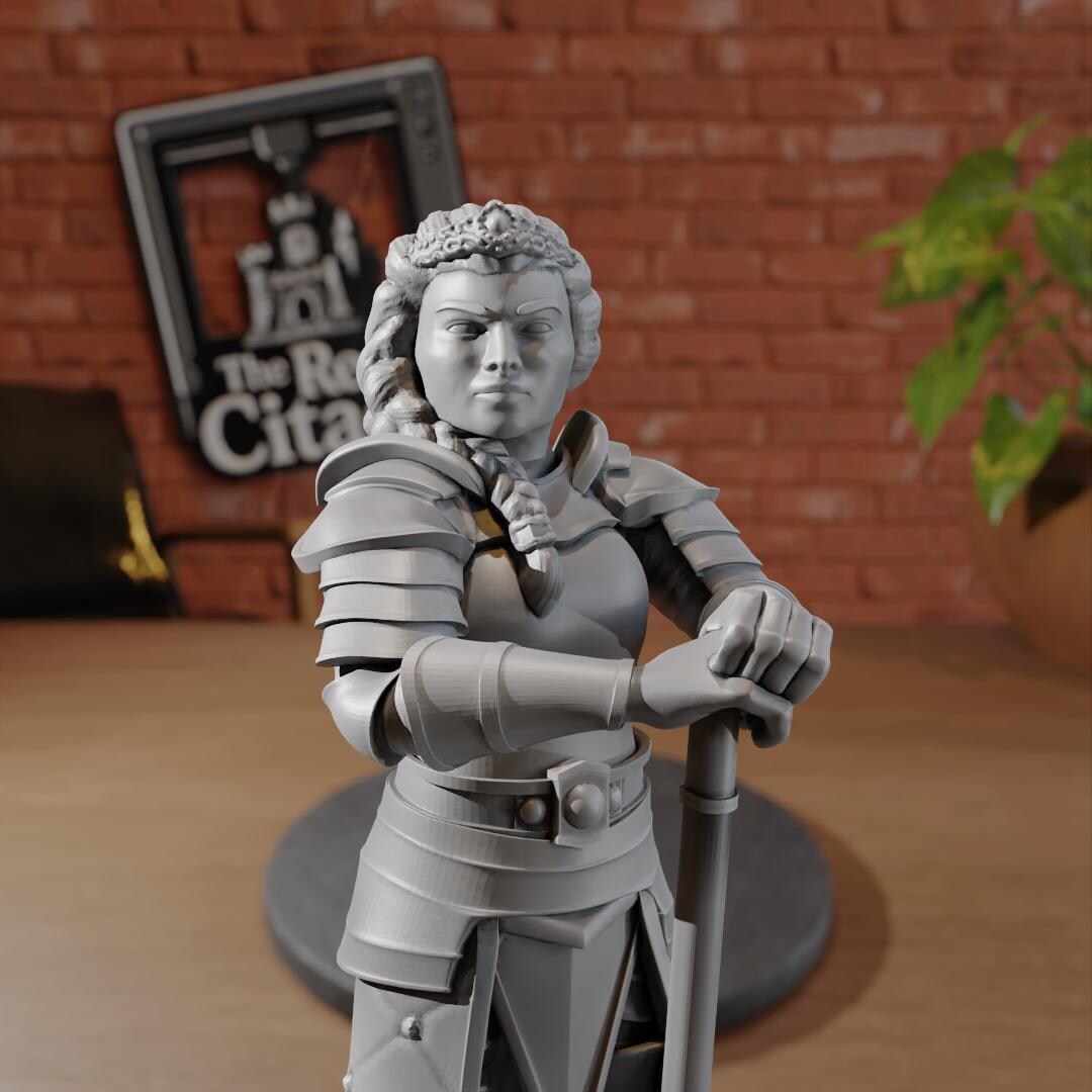 Mini of the Month | Dwarf Cleric Female | MZ4250 Roleplay and TTRPG ...