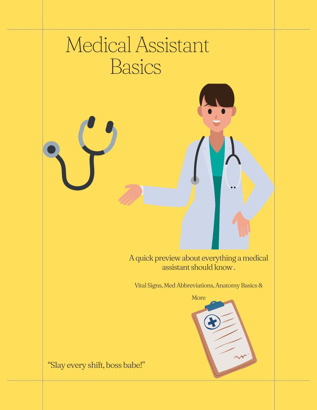 Medical Assistant Study Guide Notes (printable) - Etsy Canada