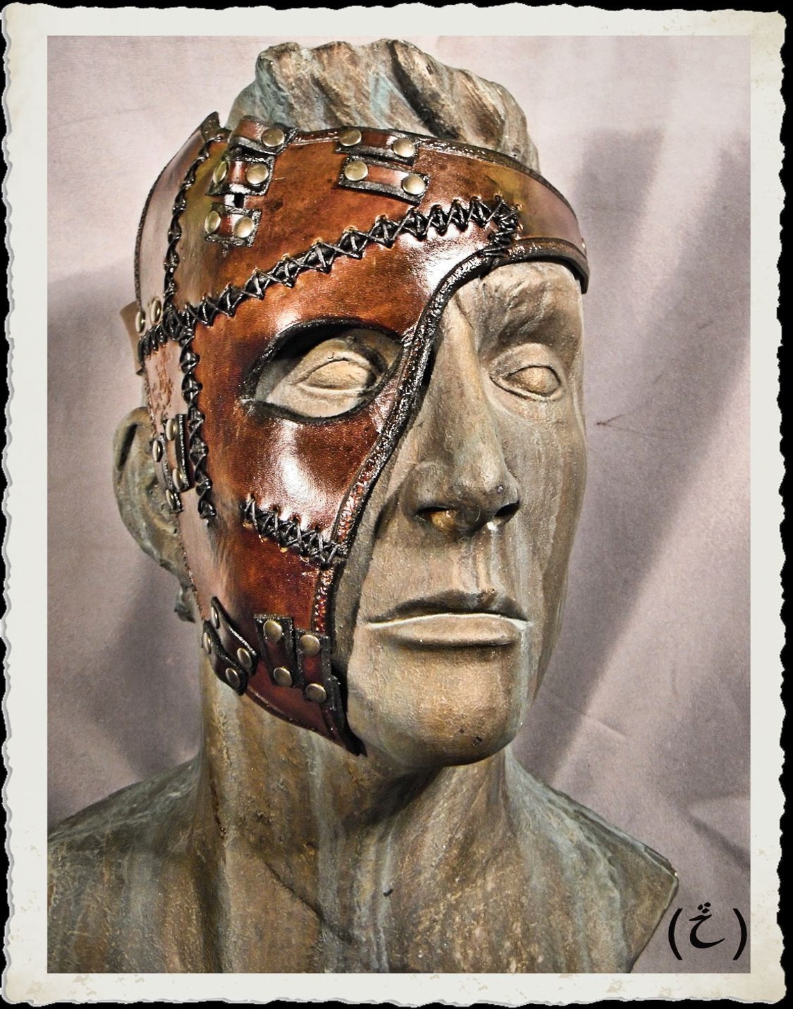 Leather Half Mask Wild - Etsy