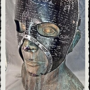 Leather Mask - Whispers - Black - - Etsy