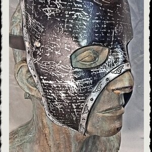 Leather Mask - Whispers - Black - - Etsy