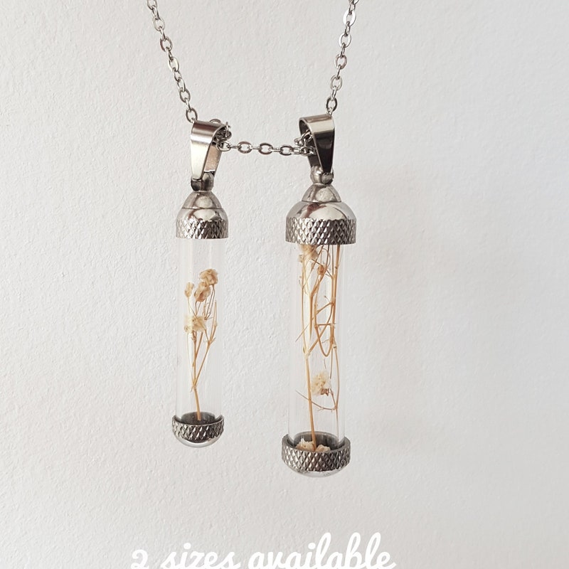 Fillable Glass Vial Pendants - Etsy