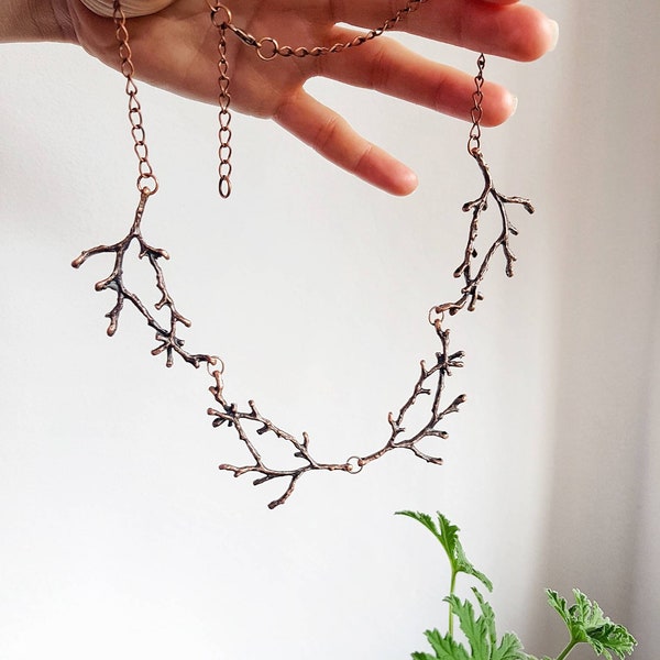 Tree Branch Necklace - Etsy