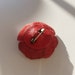Small Poppy Flower Brooch Leather Accessory for Women Floral - Etsy