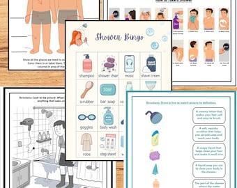 Personal Hygiene Board Game: Health & Life Skills (PDF Download) - Etsy