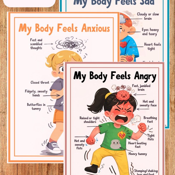 Feelings Poster - Etsy