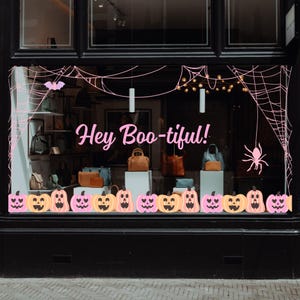 Halloween Display Kit – Editable Canva Signage, Vinyl Decals, Mood ...