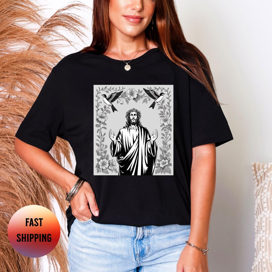 Jesus Vintage 90s Graphic Shirt, Jesus Shirt, Easter Shirt, Christian ...